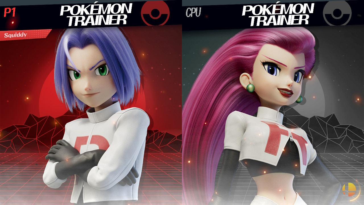 Team Rocket over Pokemon Trainer Work In Progress for Super Smash Bros ...