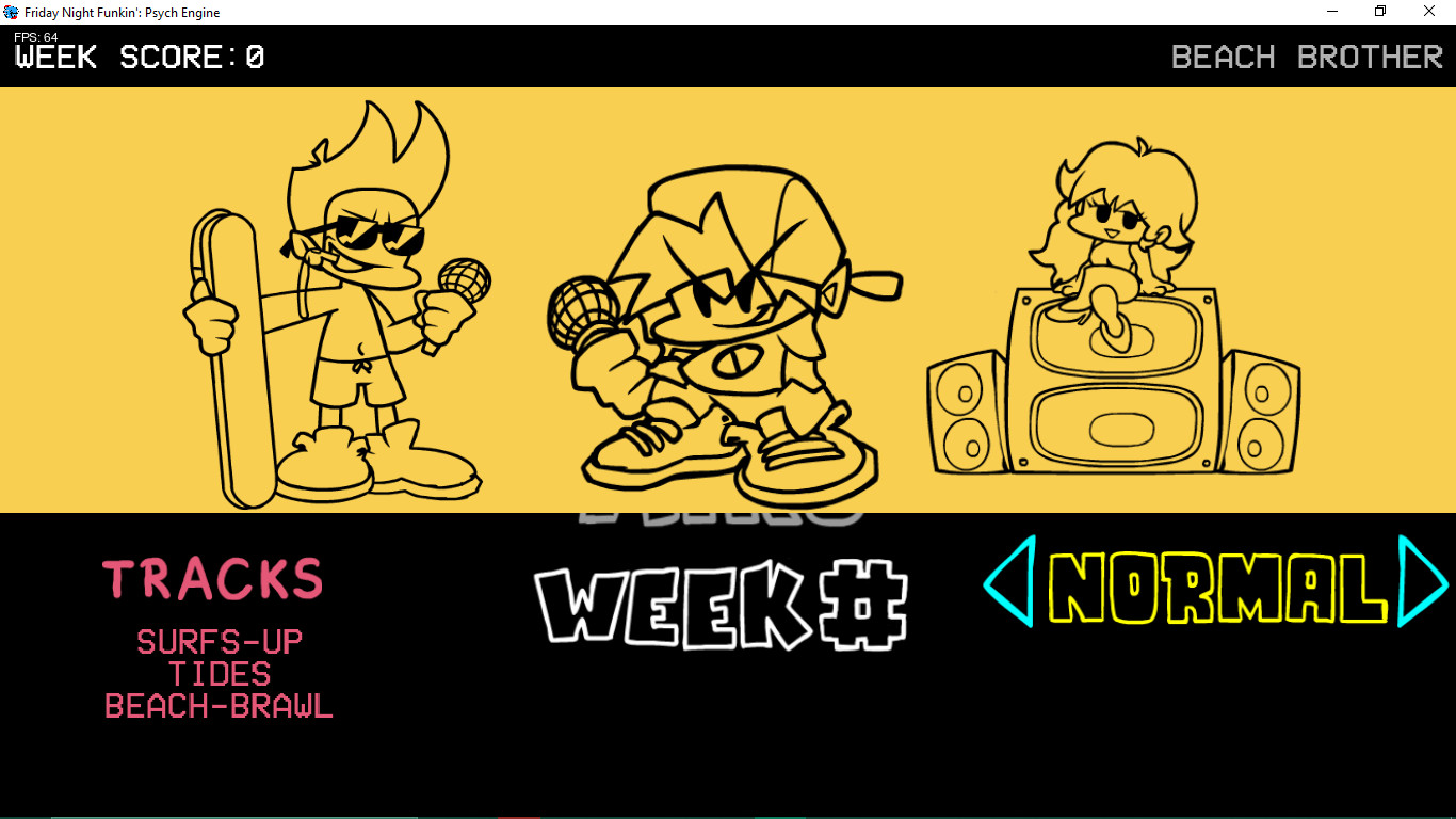 Beach Brother for Psych Engine (Unofficial) Work In Progress for Friday ...
