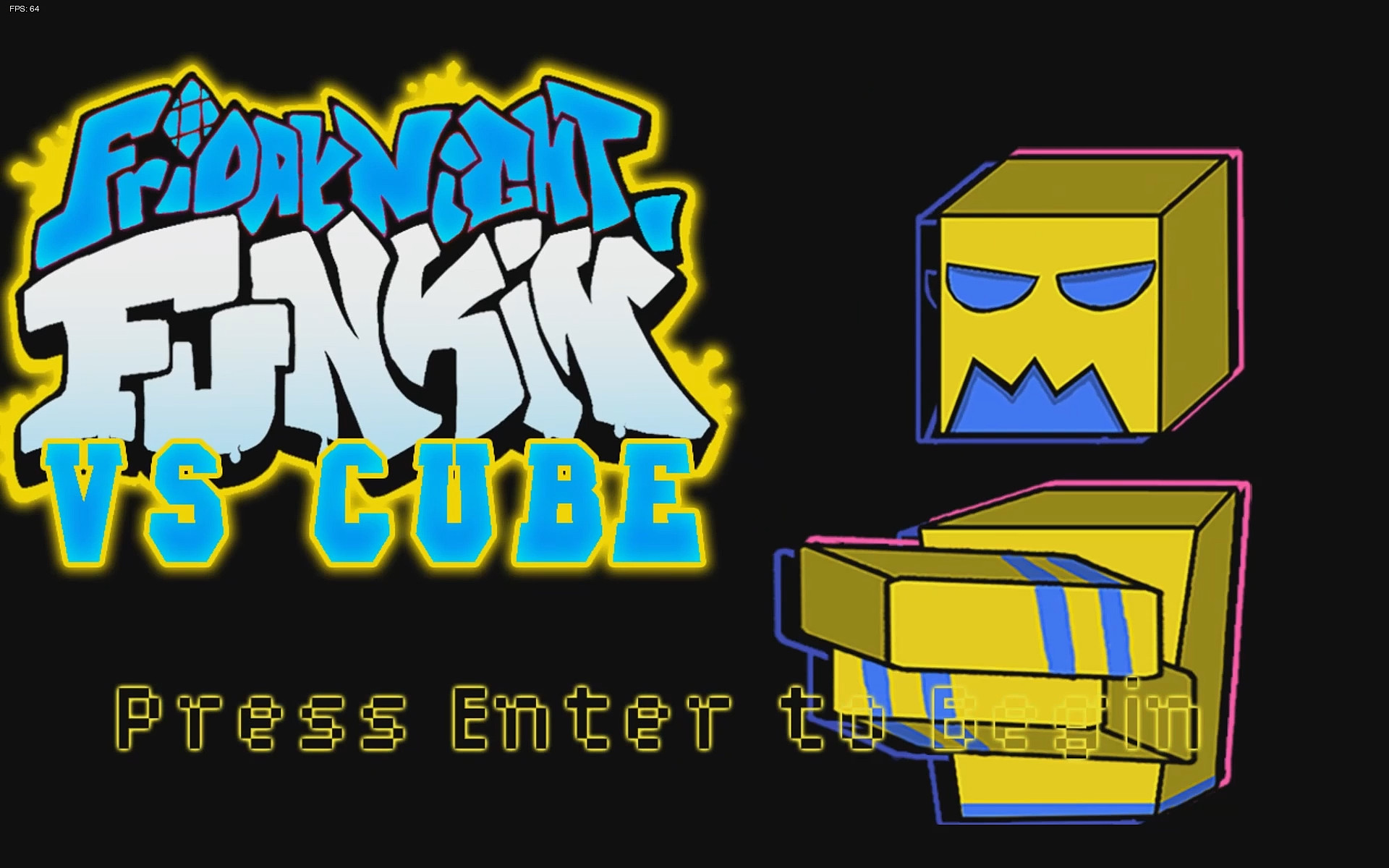 Friday Night Funkin' vs Cube (WIP) [Friday Night Funkin'] [Works In ...