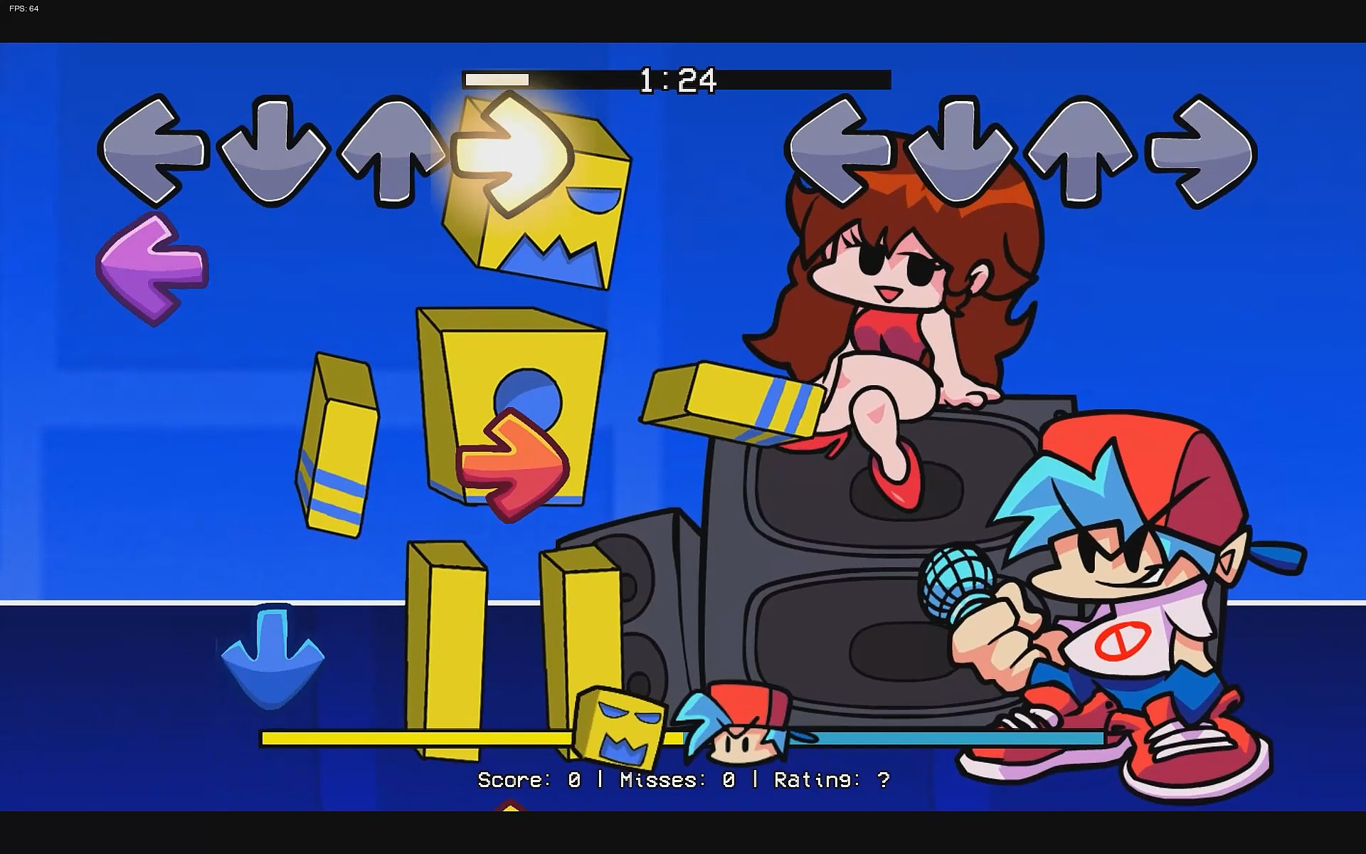 Friday Night Funkin' vs Cube (WIP) [Friday Night Funkin'] [Works In ...