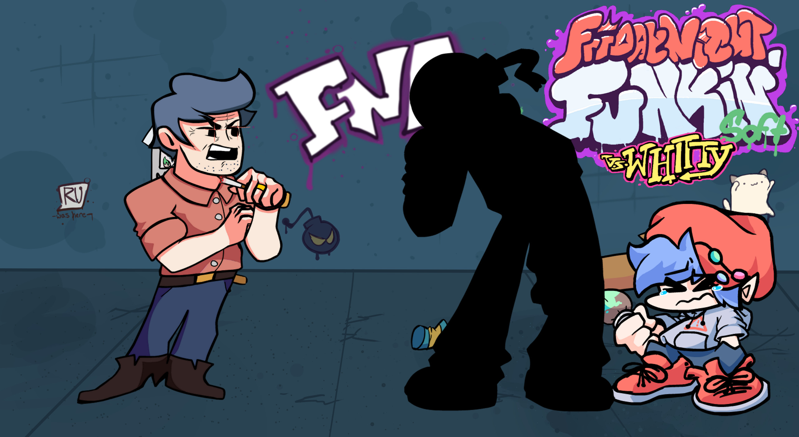 VS Soft!Whitty The Cherry Bomb [WIP] Work In Progress for Friday Night ...