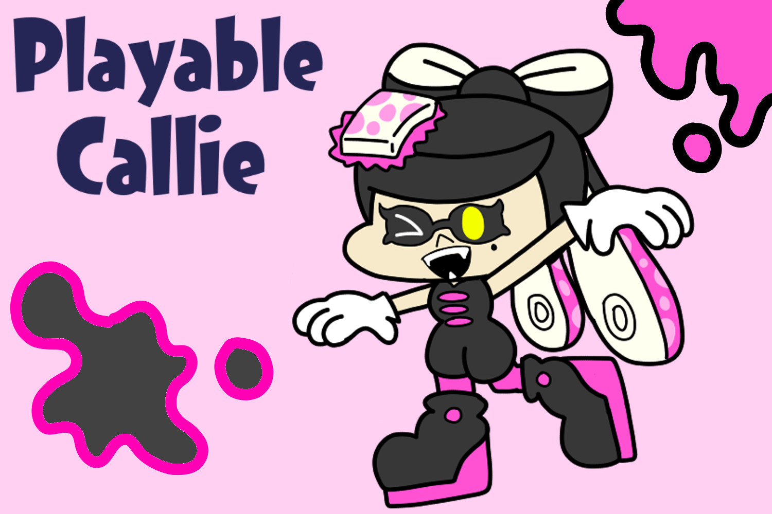 Playable Splatoon Callie in FNF (Rework) [Friday Night Funkin'] [Works ...