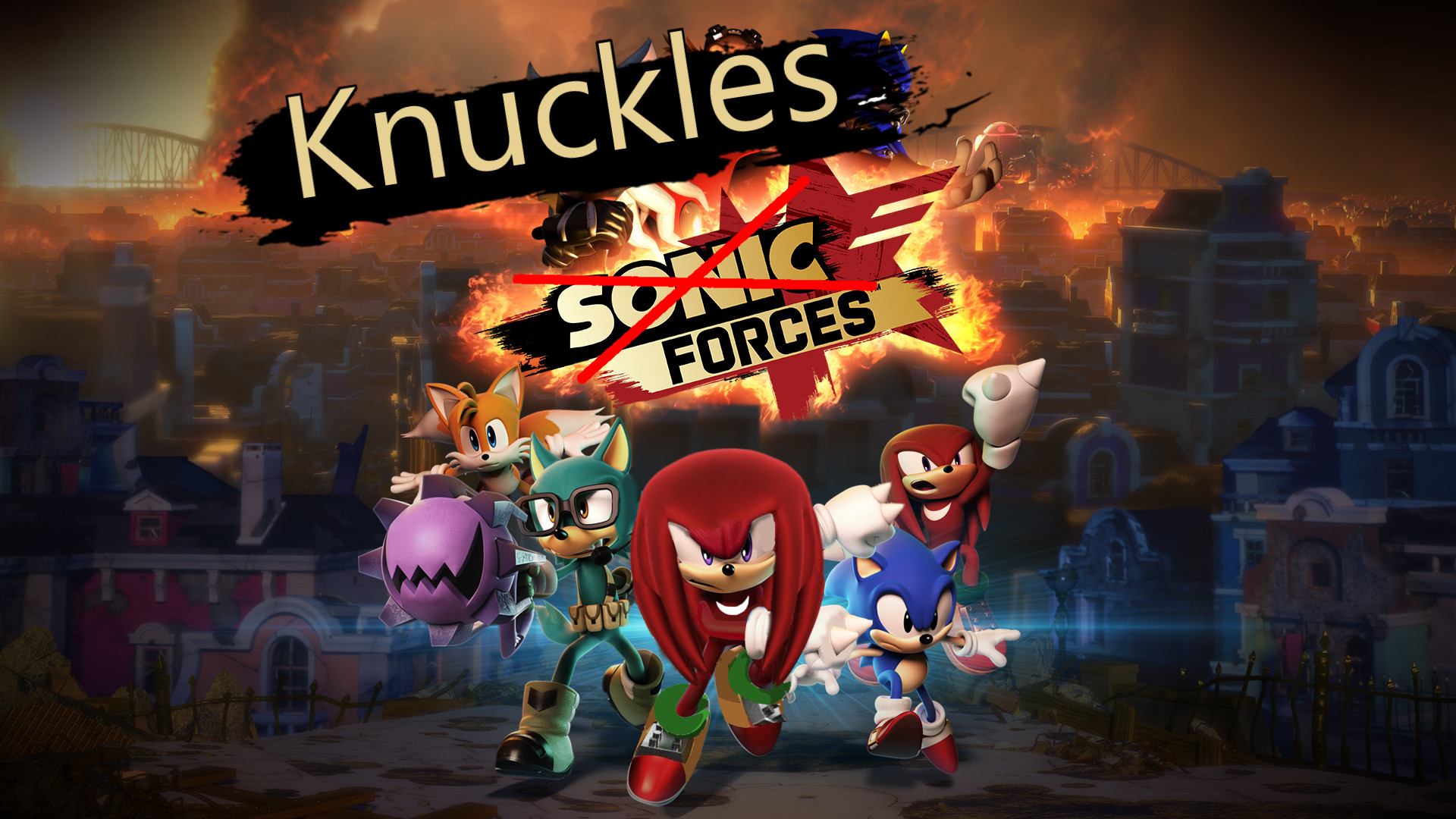 knuckles forces Work In Progress for Sonic Forces | SFCS Works In Progress