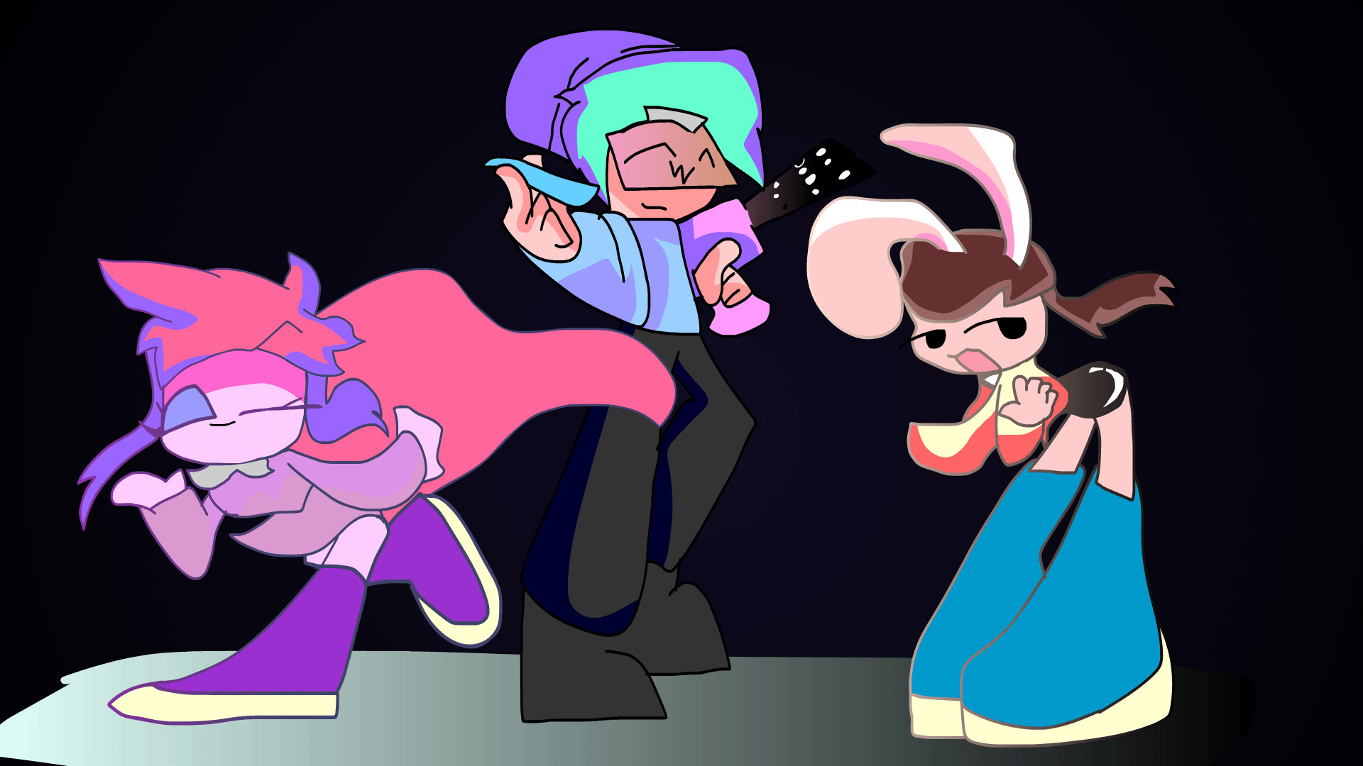 Friday Night Funkin': Funi Diamond Work In Progress for Friday Night ...