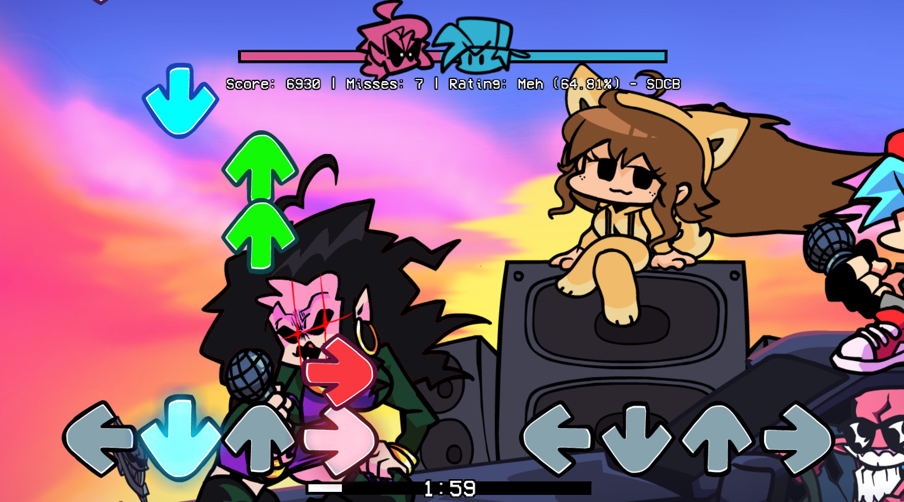 A fun FNF Modpack I made because I was bored Work In Progress for ...