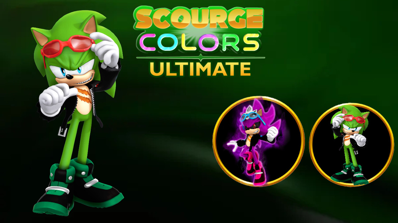 Scourge Colors Ultimate WIP Work In Progress for Sonic Colors: Ultimate ...