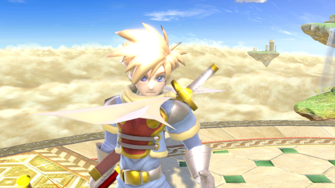 Isaac Over Hero Work In Progress for Super Smash Bros. Ultimate | SSBU ...