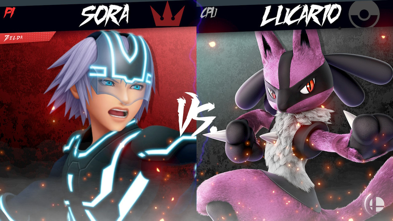 Riku Over Sora [Complete] Work In Progress for Super Smash Bros ...