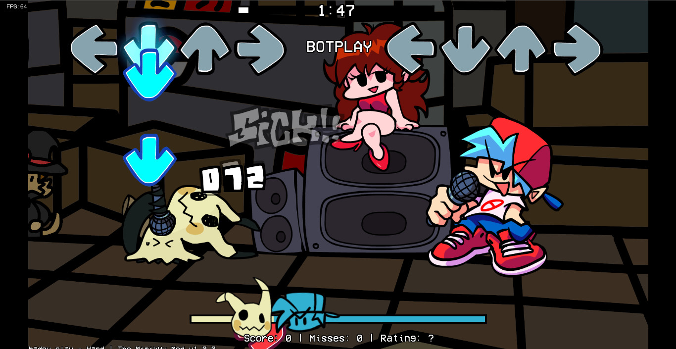 The Mimikyu Mod Work In Progress for Friday Night Funkin' | FNF Works ...