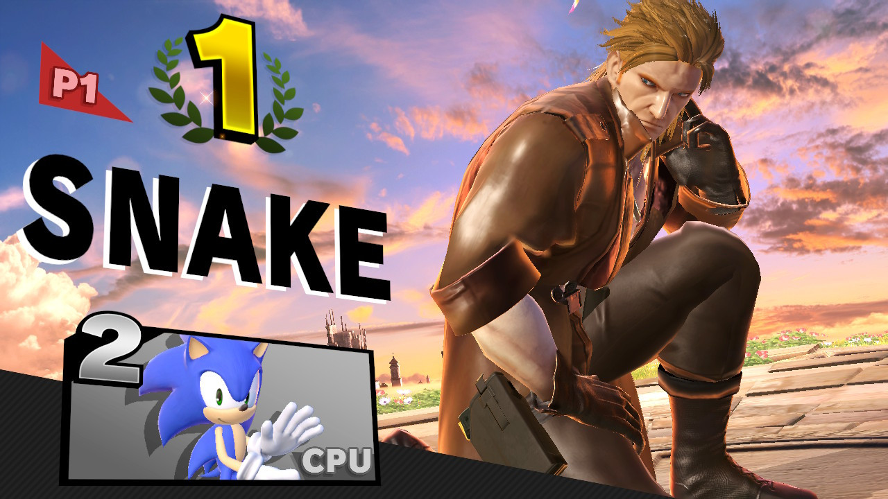 Liquid Snake Work In Progress for Super Smash Bros. Ultimate | SSBU ...