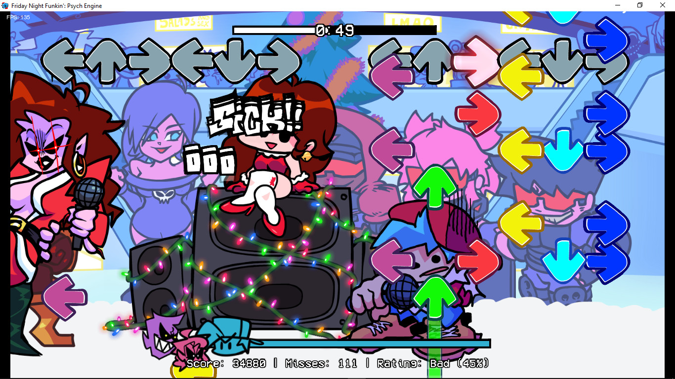 fnf extra keys but imposible (wip) [Friday Night Funkin'] [Works In ...