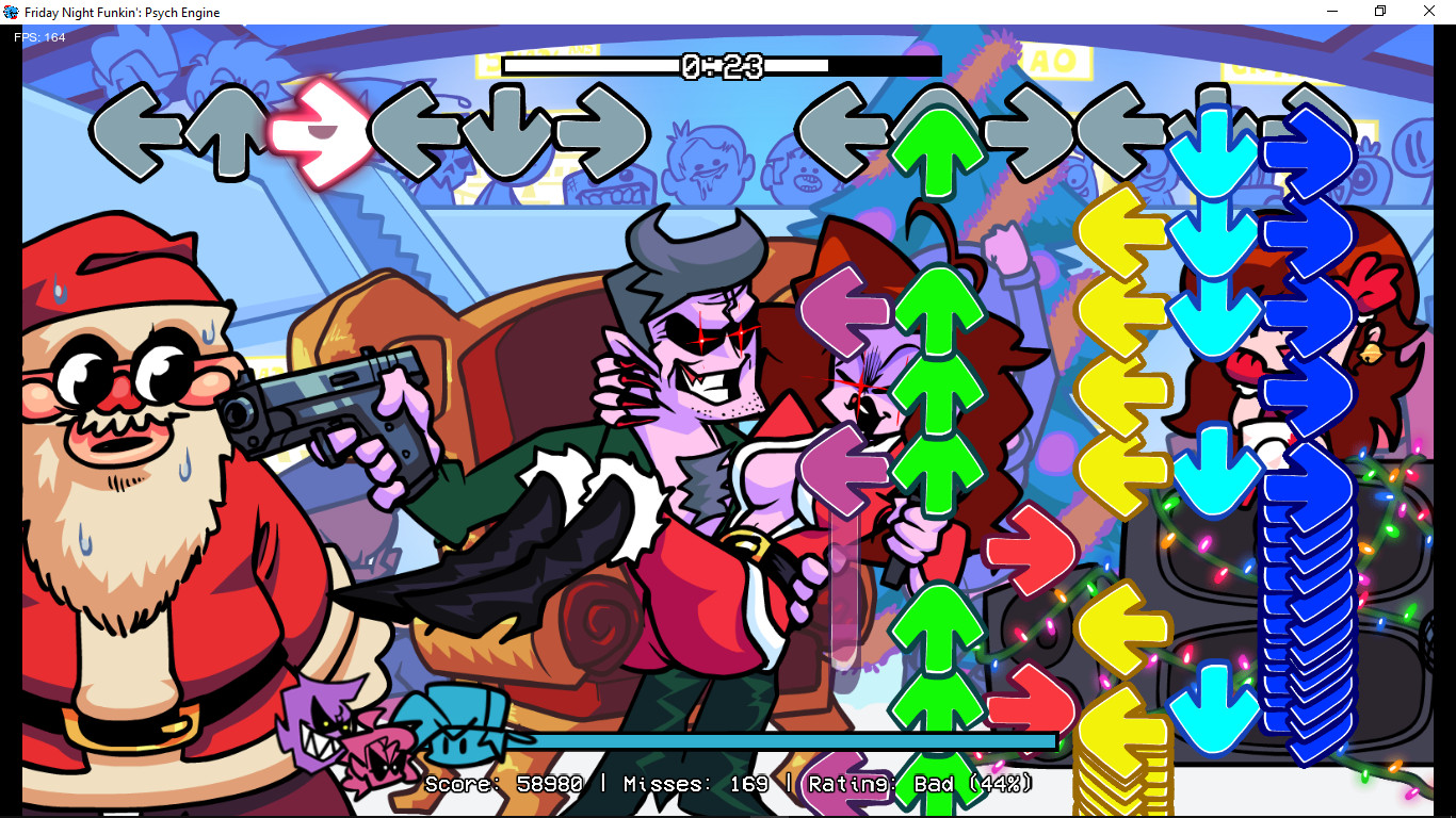 fnf extra keys but imposible (wip) [Friday Night Funkin'] [Works In Progress]