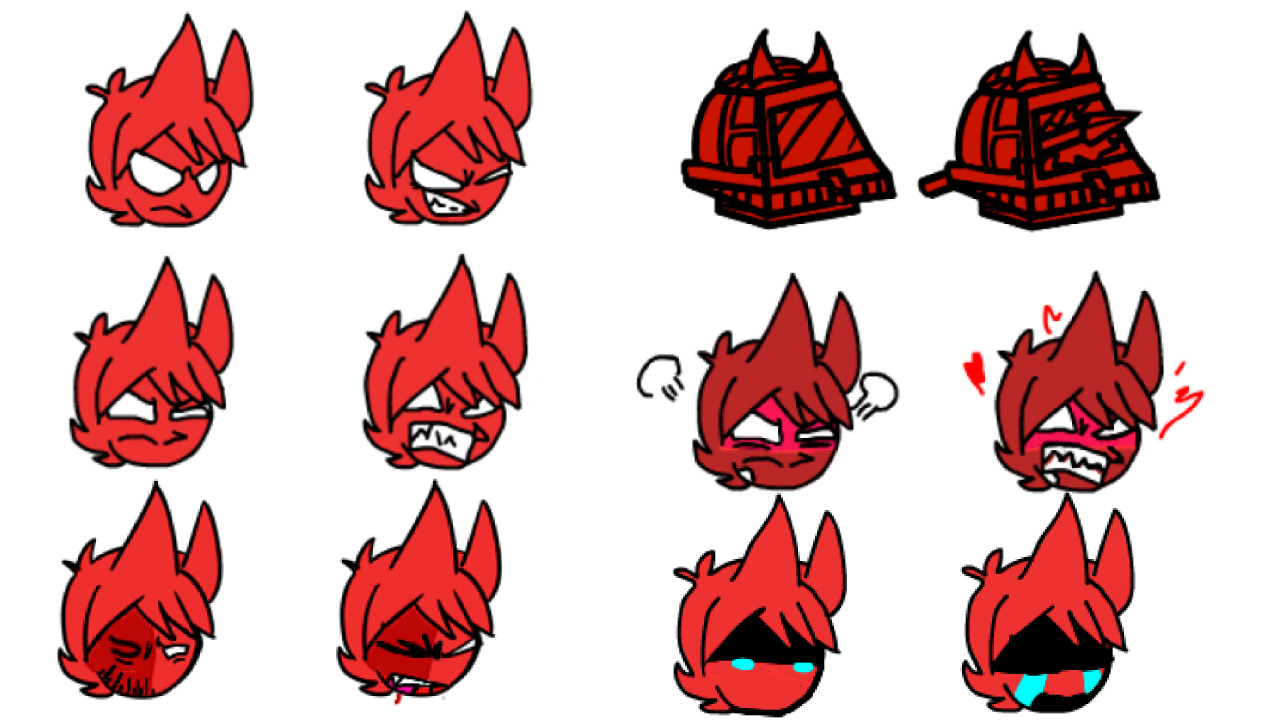 Tord Red Fury: E.A EDD-ition Work In Progress for Friday Night Funkin ...