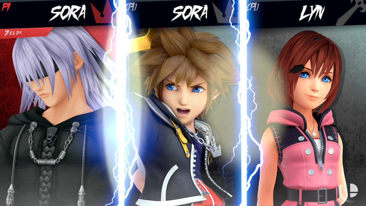 Riku Over Sora [Complete] Work In Progress for Super Smash Bros ...