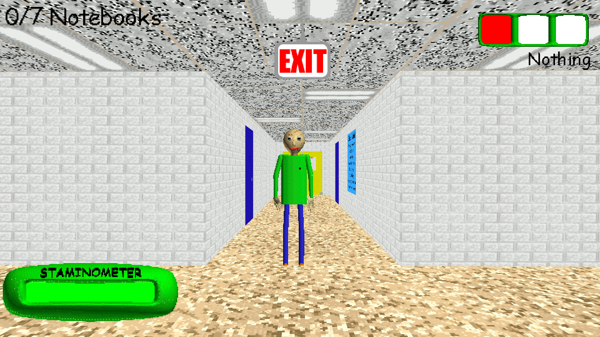 Why is there so many vending machines [Baldi's Basics] [Works In Progress]