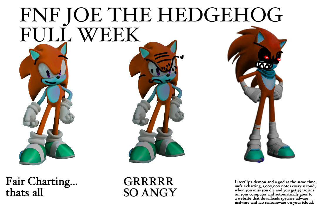 Vs. Joe The Hedgehog [Friday Night Funkin'] [Works In Progress]
