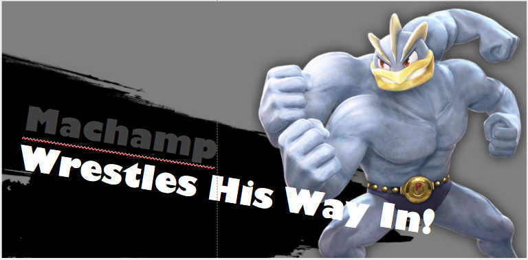 Machamp Wrestles His Way In! Work In Progress for Super Smash Bros ...