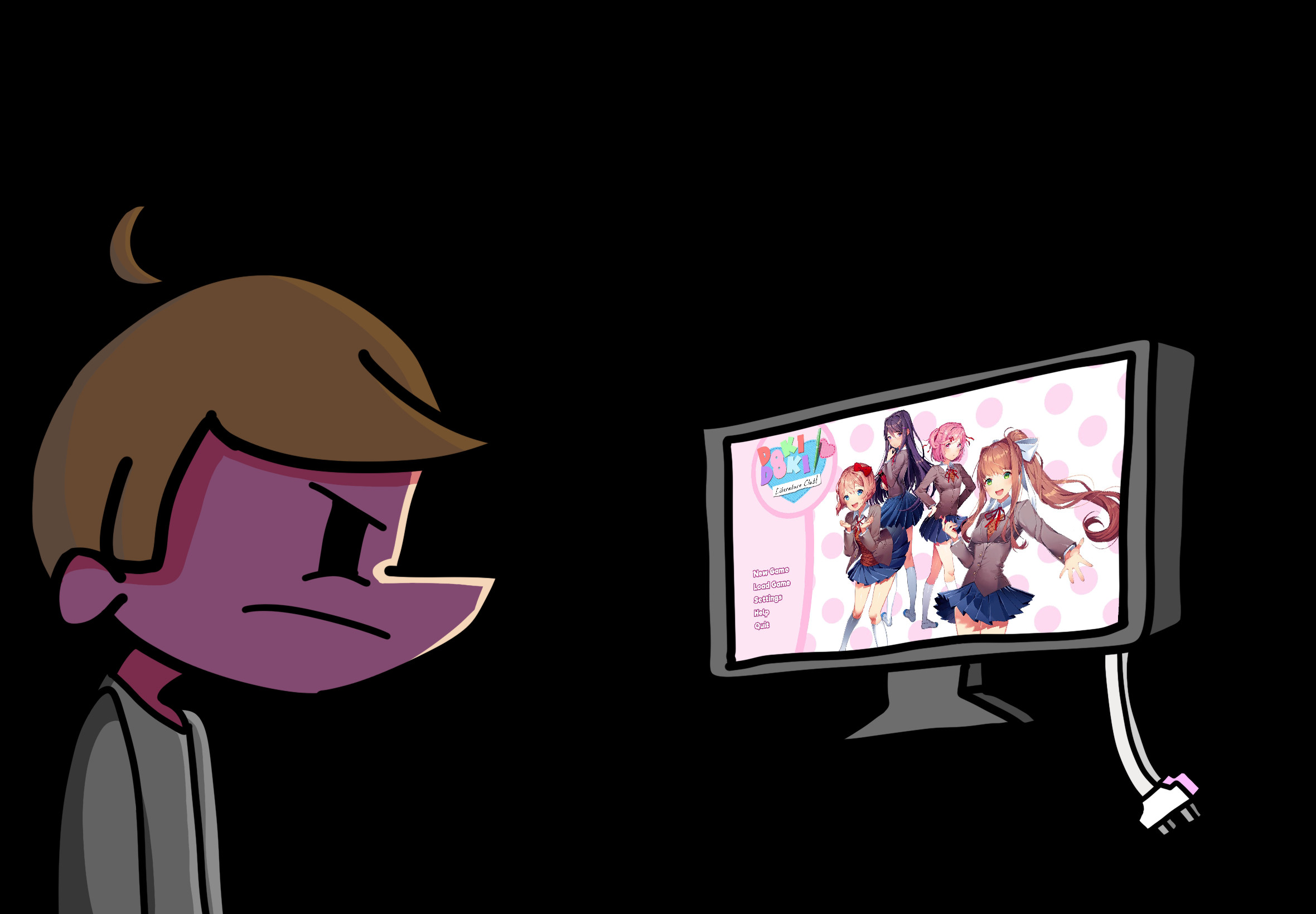 FNF: Vs Sayori (Mod on Hold) Work In Progress for Friday Night Funkin ...