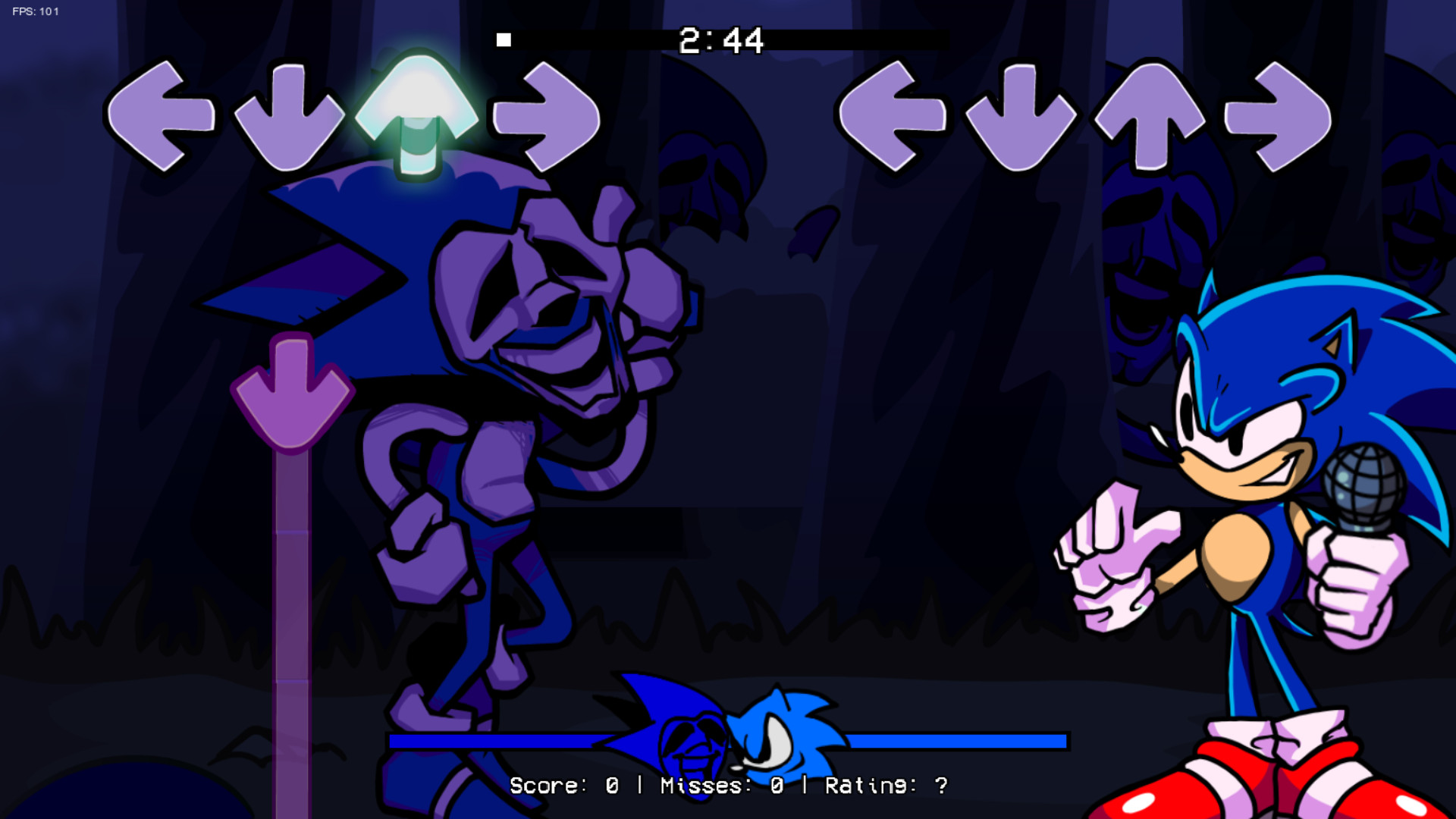 Sonic Fight's back(Sonic.exe) Sonic Cover Work In Progress for Friday ...