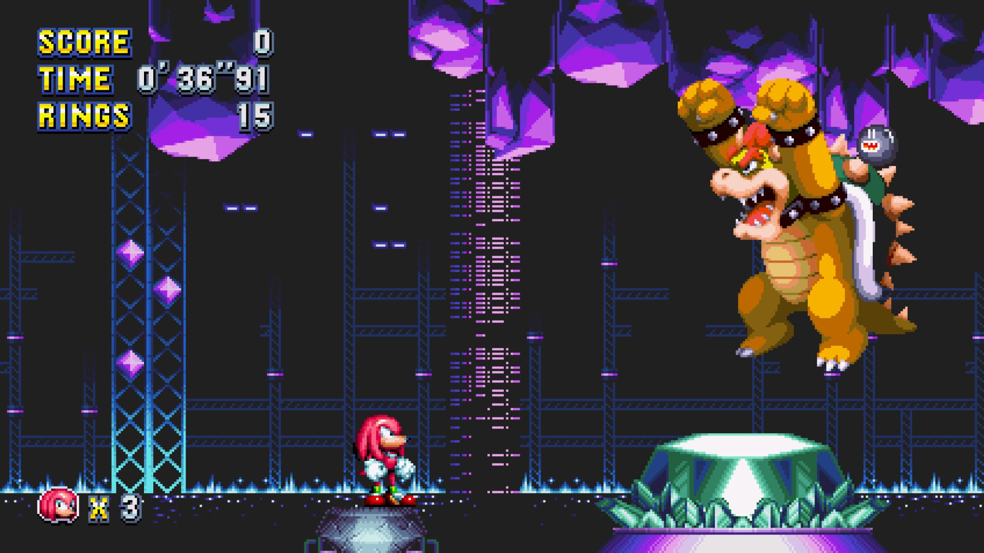 Bowser over Heavy King [Sonic Mania] [Works In Progress]