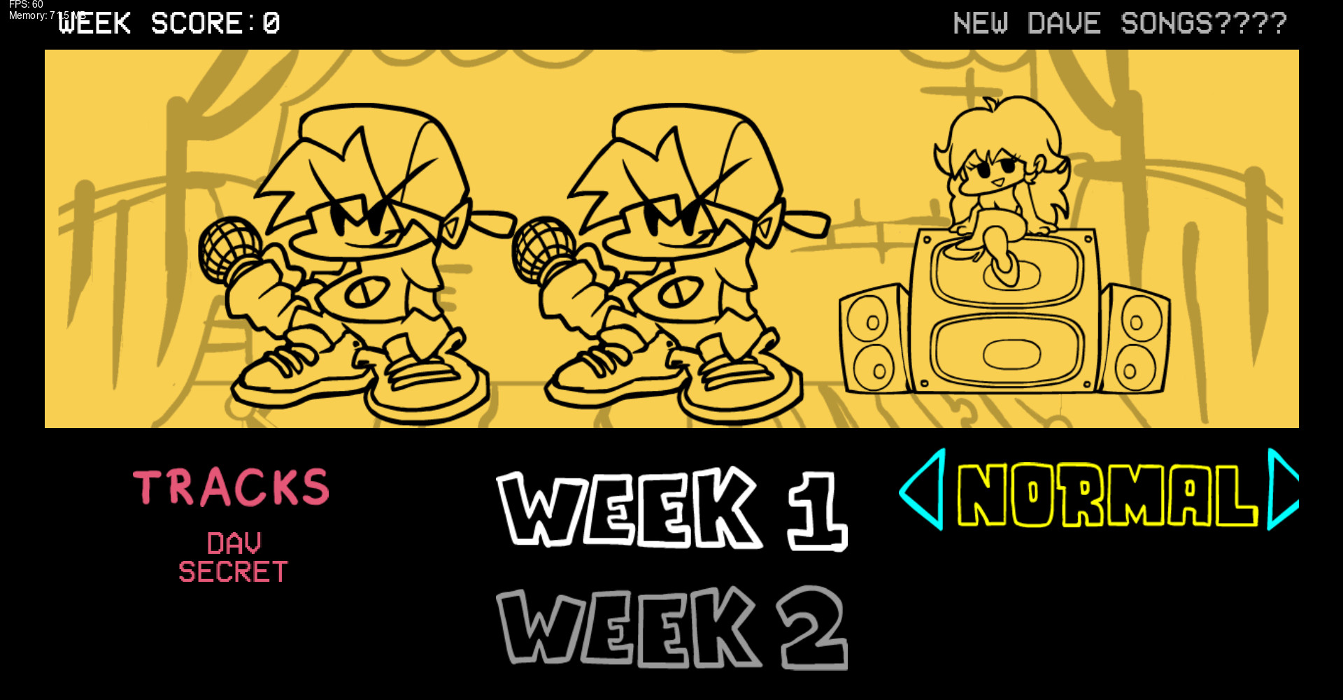 DAVE'S HELLSCAPE Work In Progress for Friday Night Funkin' | FNF Works ...