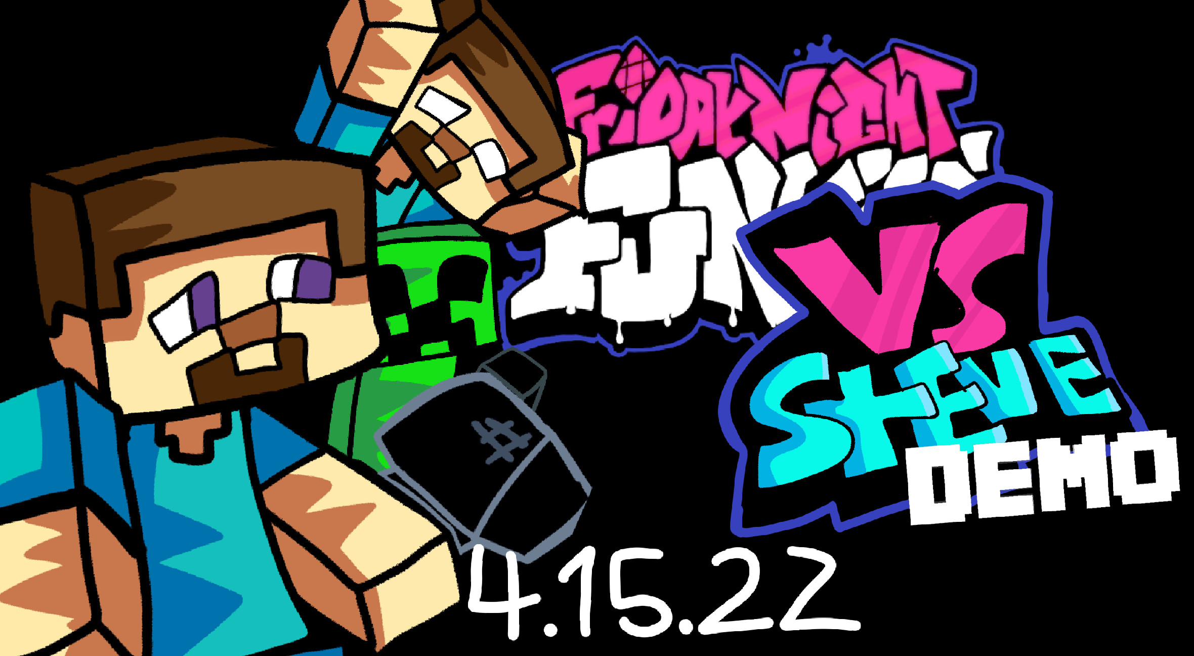 FNF: VS, Steve DEMO (WIP) Work In Progress for Friday Night Funkin ...