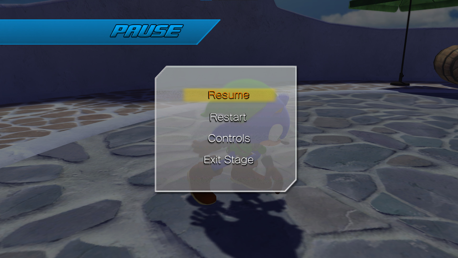 Unleashed Styled Pause Menu Work In Progress for Sonic Generations ...