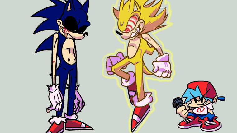 Friday Night Funkin: Needlestick Sonic Doll Work In Progress for Friday ...