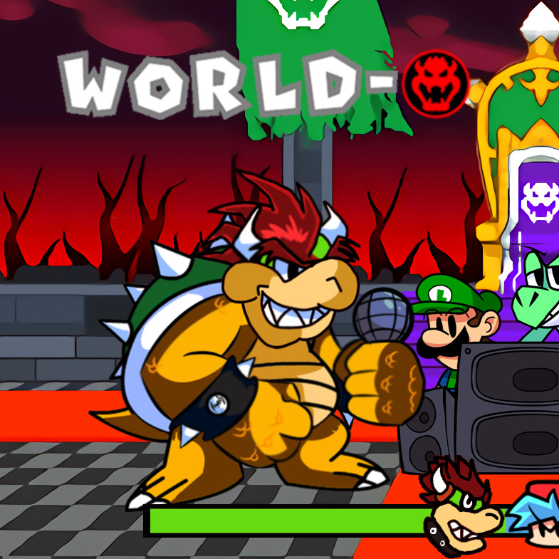 VS BOWSER'S FURY Work In Progress for Friday Night Funkin' | FNF Works ...