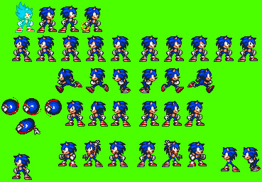 Mega Man 7 Sprite
