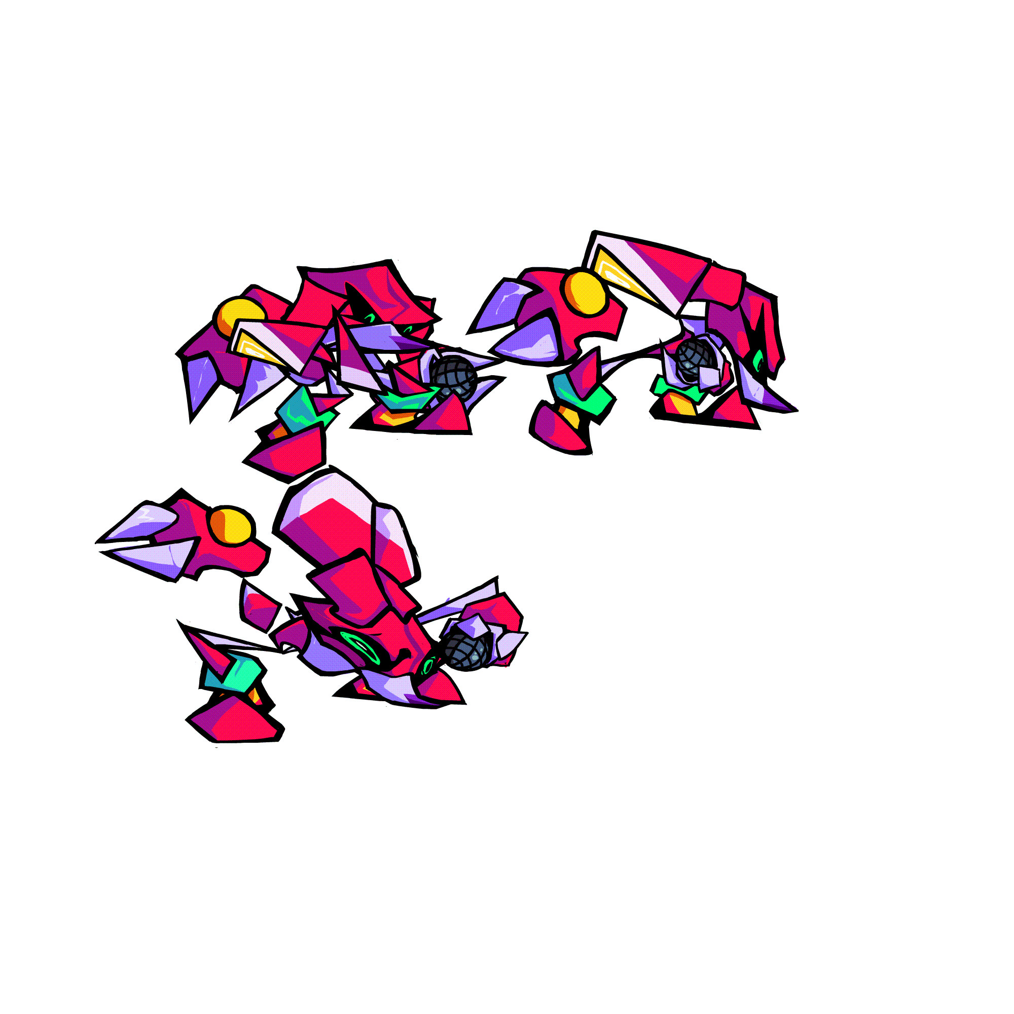 Fnf vs metal knuckles [Friday Night Funkin'] [Works In Progress]