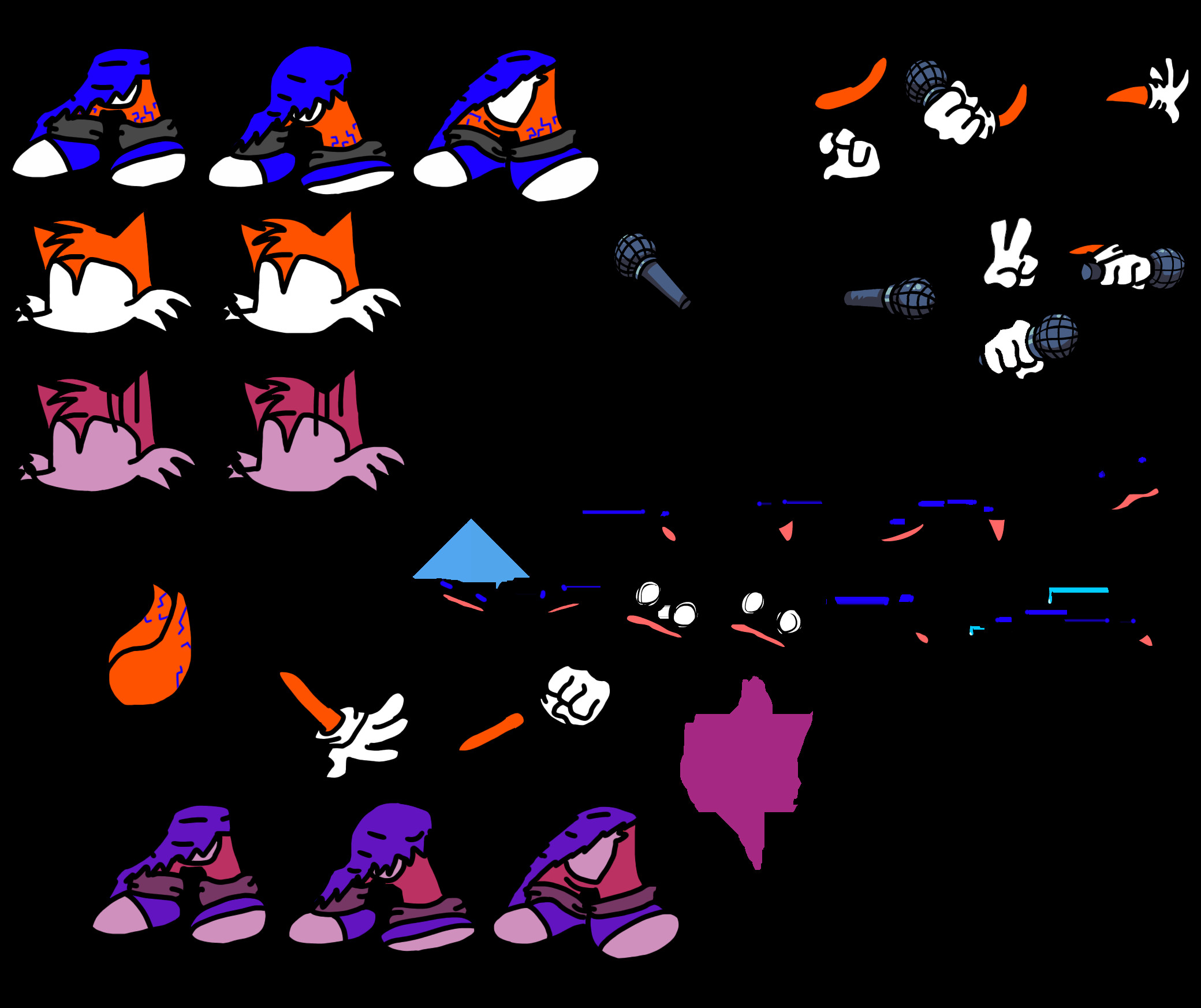 Playable Luther Artwright (needlemouse) Work In Progress for Friday ...