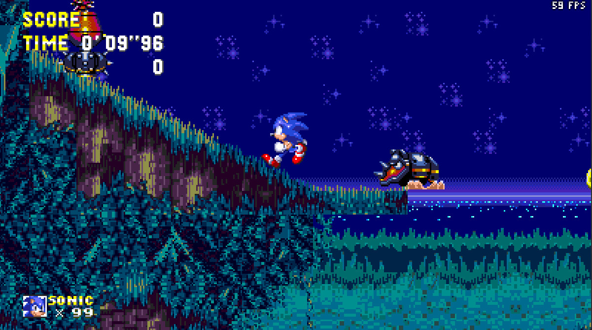 Sonic 3 Legacy Edition Early Work In Progress for Sonic 3 A.I.R ...