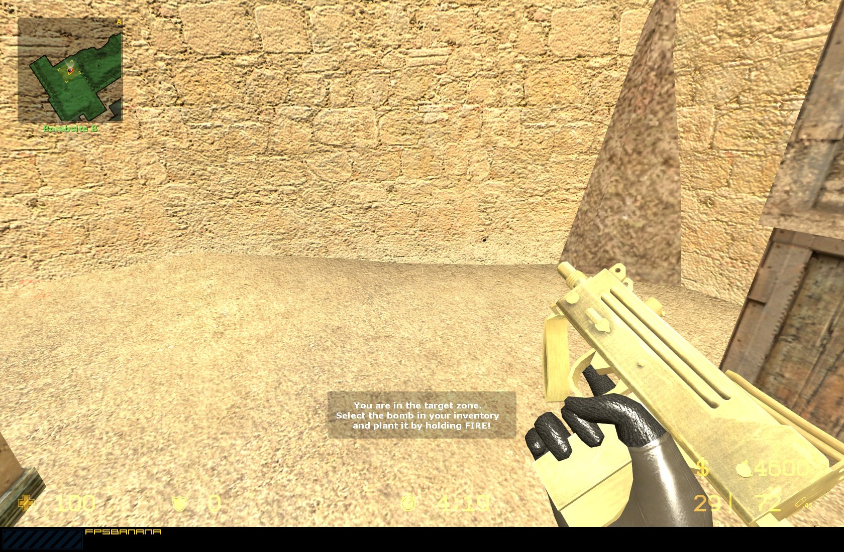 Gold Mac-10 Work In Progress for GameBanana | GB Works In Progress