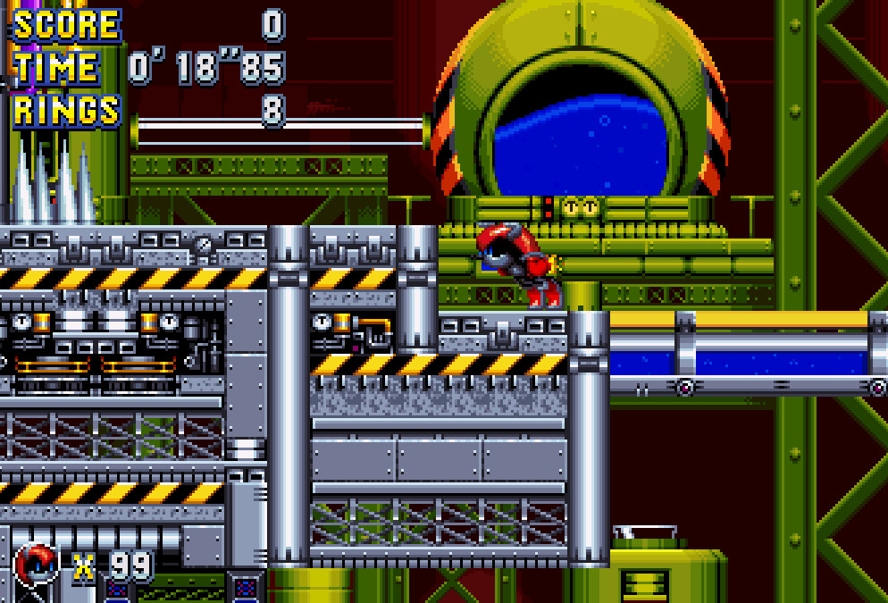 Metal Mighty Work In Progress for Sonic Mania | SM Works In Progress