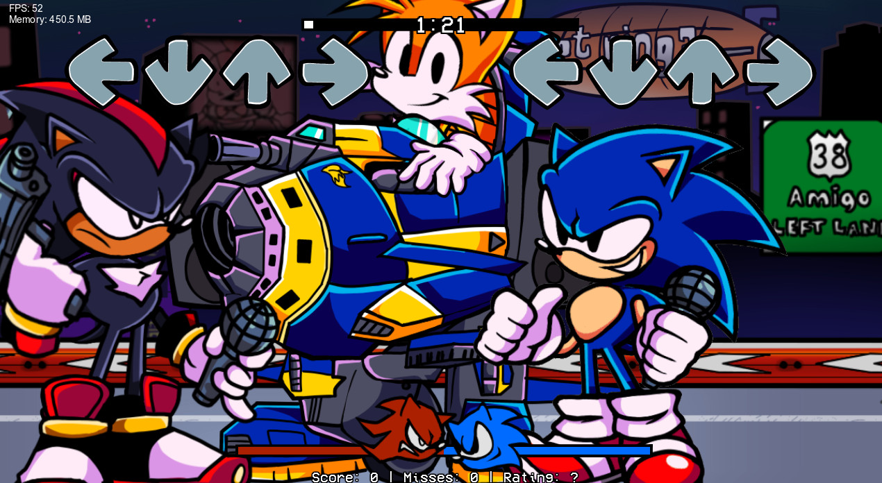 FNF:SONIC RYTHM RUSH REMAKE!!! Work In Progress for Friday Night Funkin ...