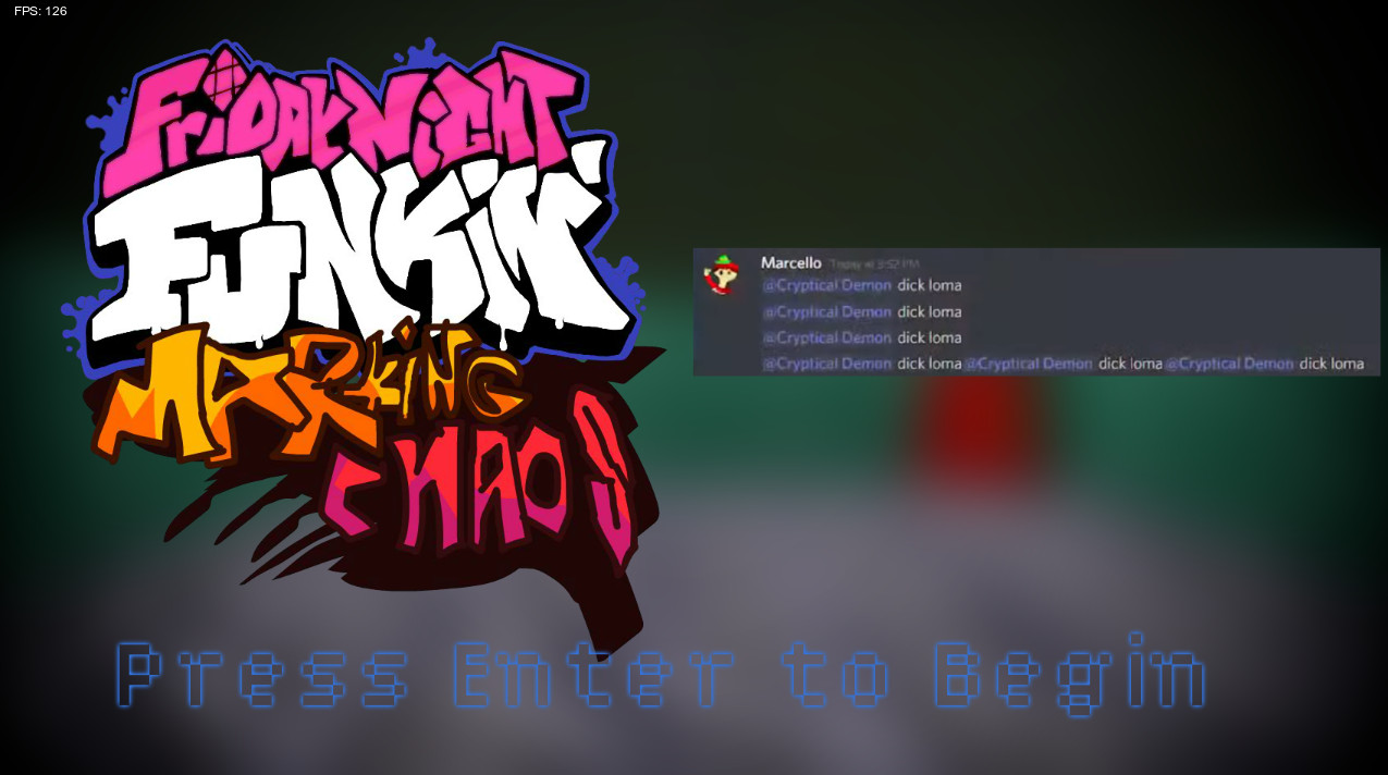 FNF: Marking Chaos [Legacy] Work In Progress for Friday Night Funkin ...