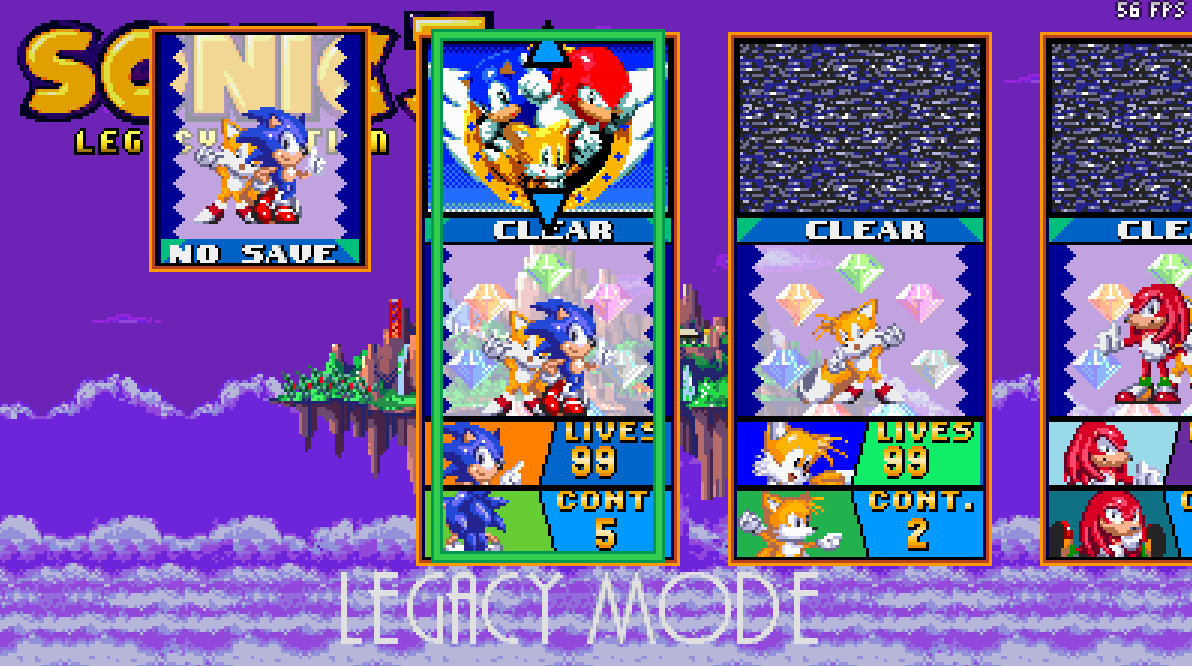 Sonic 3 Legacy Edition Early Work In Progress for Sonic 3 A.I.R ...