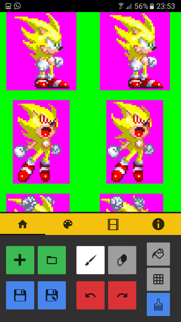 Fleetway super Sonic S3 version Work In Progress for Sonic 3 A.I.R ...