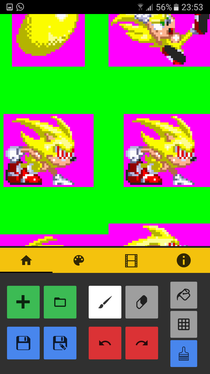 Fleetway super Sonic S3 version Work In Progress for Sonic 3 A.I.R. | S3AIR Works In Progress