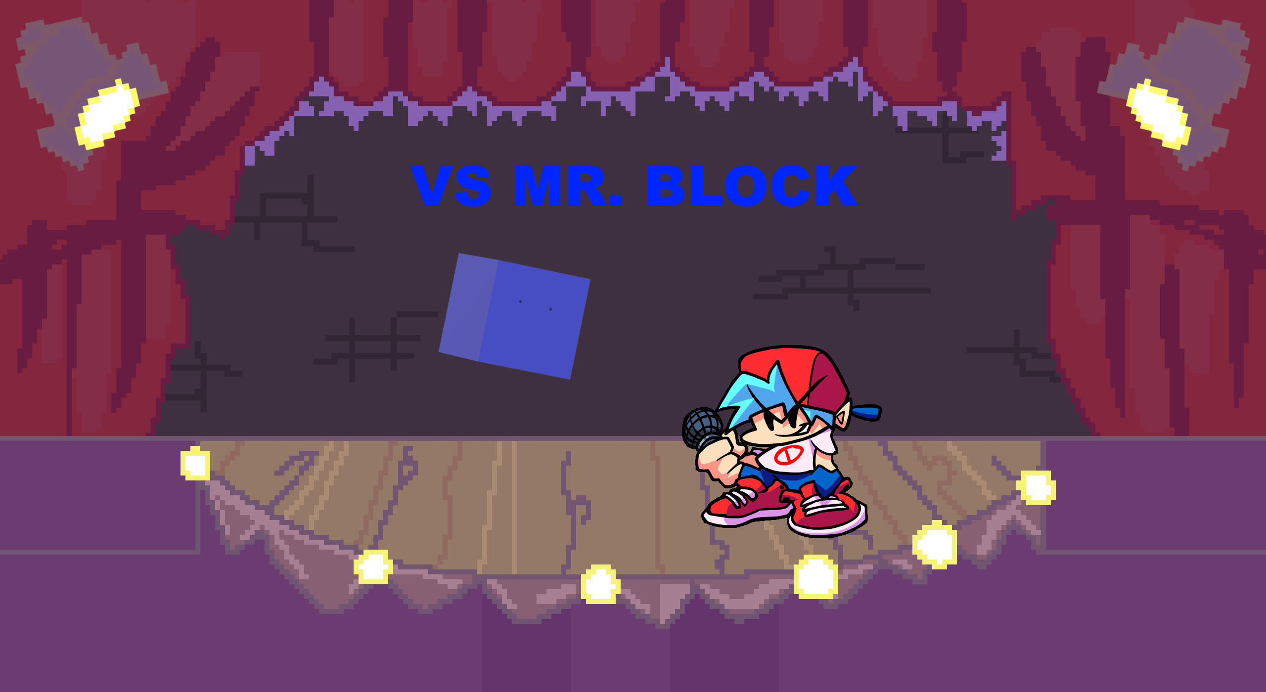 VS MR BLOCK WEEK [Friday Night Funkin'] [Works In Progress]