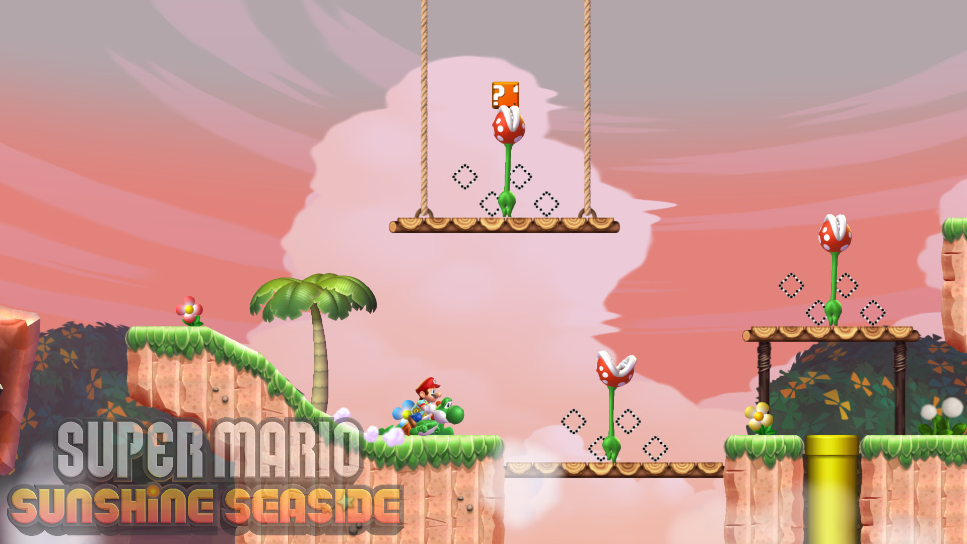 Super Mario Sunshine Seaside [New Super Mario Bros. U / New Super Luigi ...