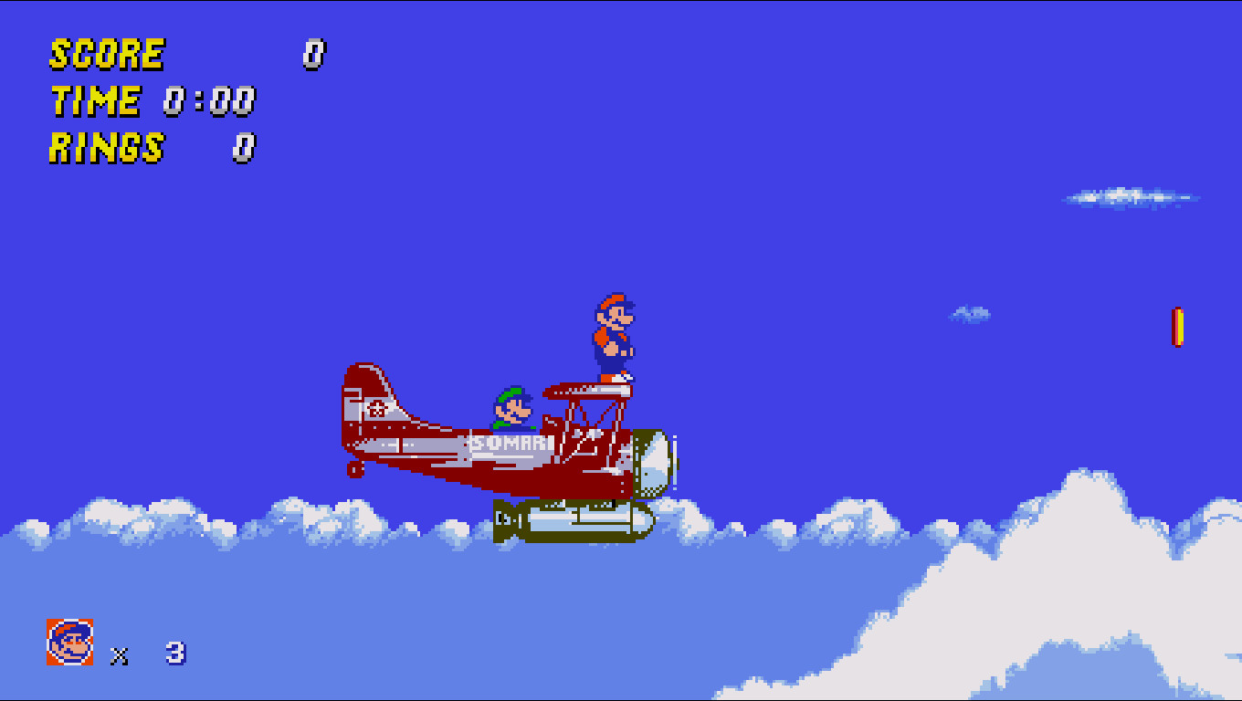 Somari 2 Absolute (SUPER UPDATE) Work In Progress for Sonic The ...