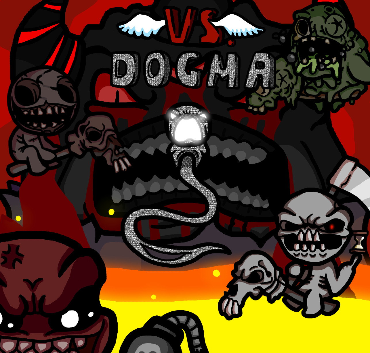 FNF - Vs. Dogma Work In Progress for Friday Night Funkin' | FNF Works ...