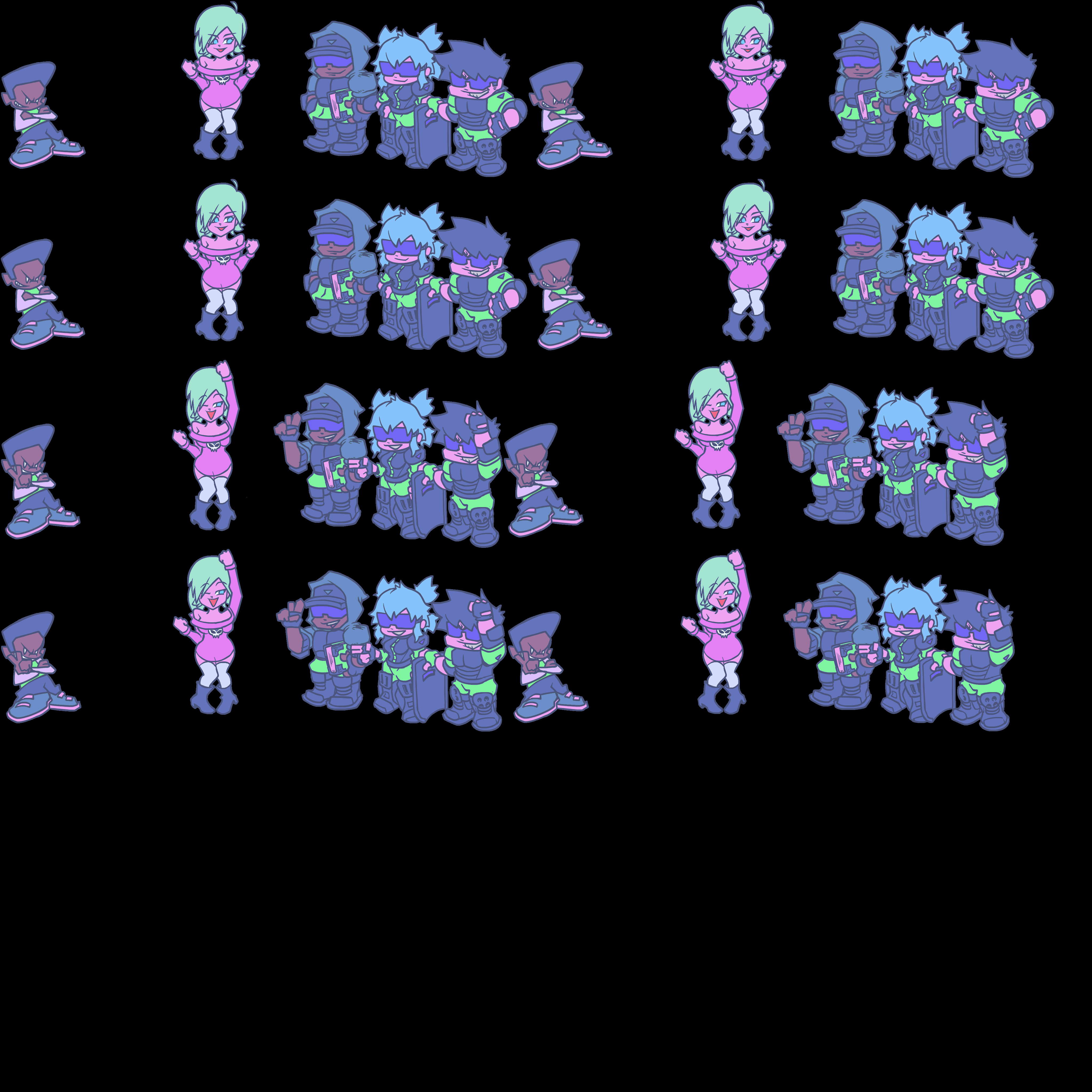 B-Side: Reloaded Work In Progress for Friday Night Funkin' | FNF Works ...