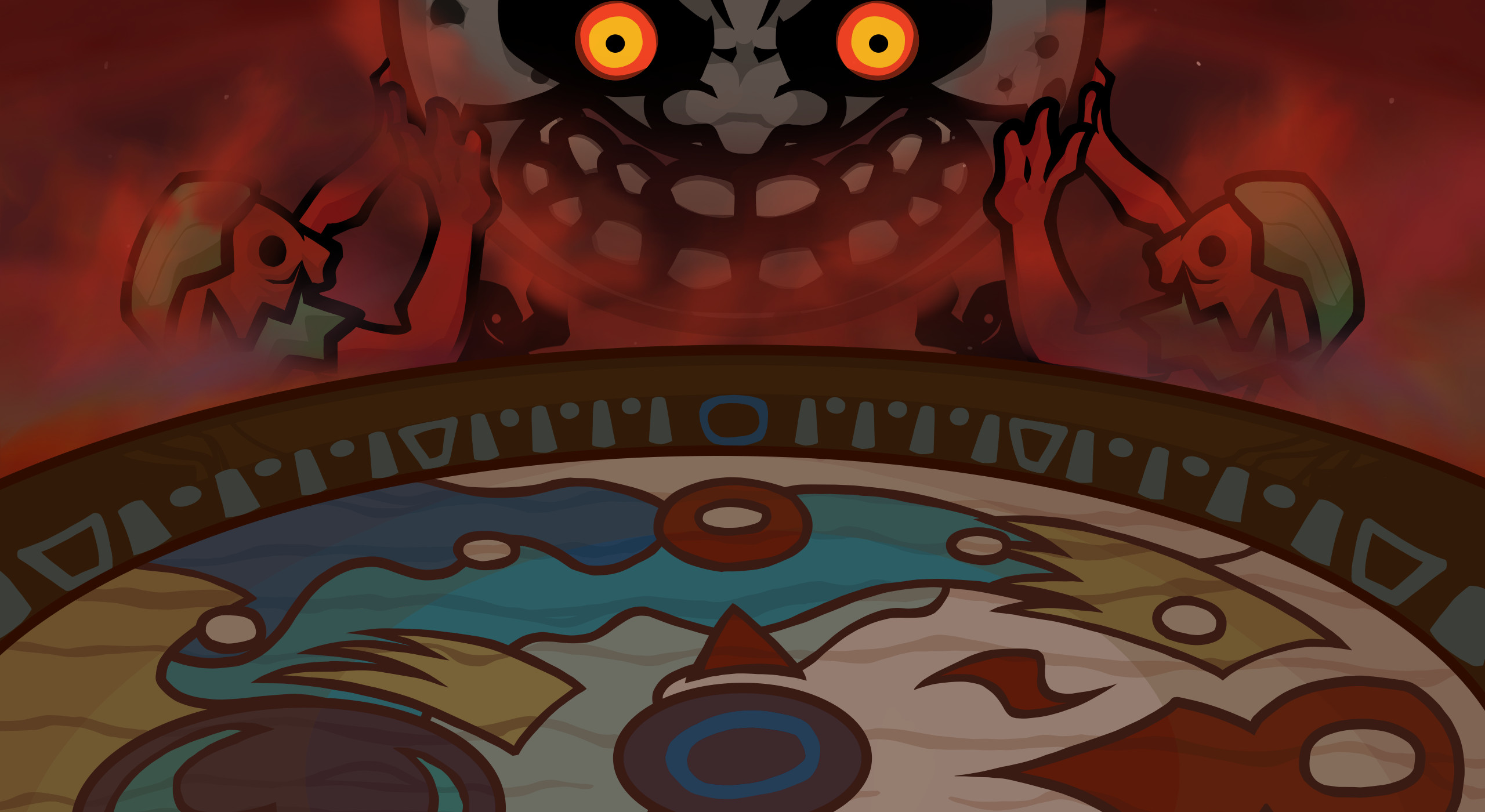 FNF MAJORAS MASK PROGRESS! [Friday Night Funkin'] [Works In Progress]