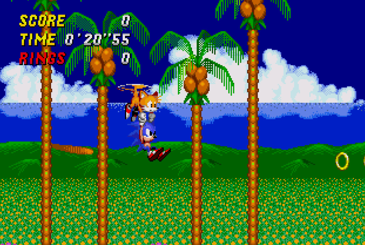 Sonic 1 Sonic in Sonic 2 Work In Progress for Sonic The Hedgehog 2 ...