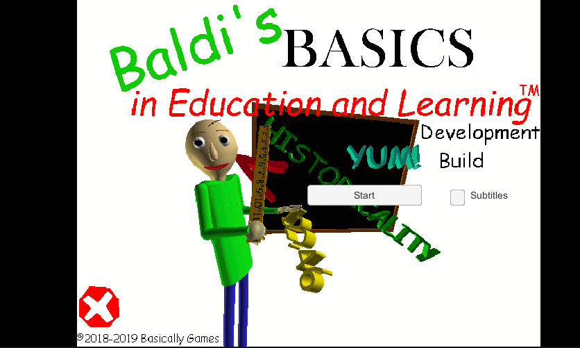 Baldi's Basics Dev. Build Recreation (KIND OF?) Work In Progress for ...