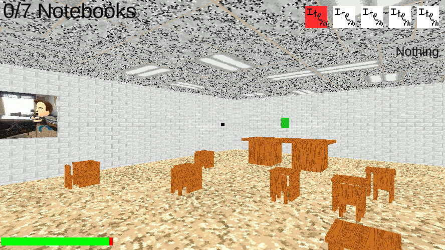 Baldi's Basics Dev. Build Recreation (KIND OF?) Work In Progress for ...