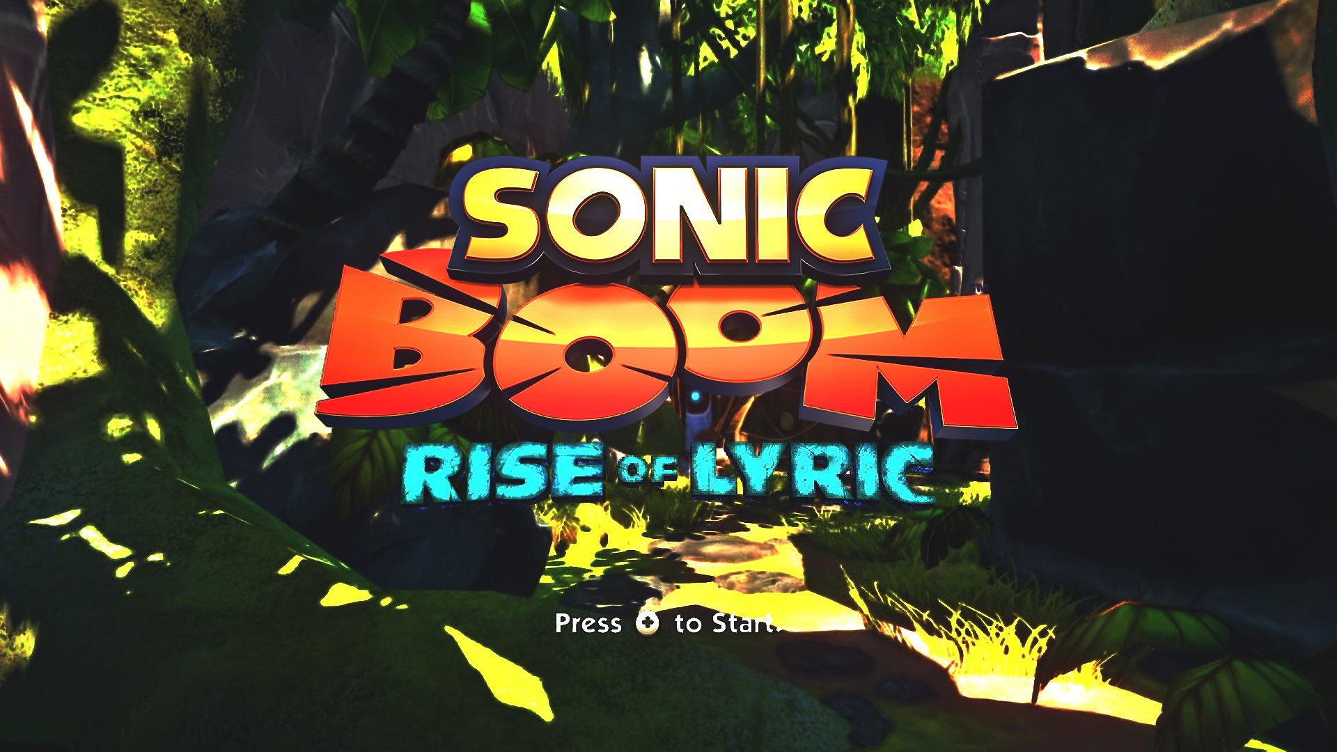 Different title screen music [Sonic Boom: Rise of Lyric] [Works In ...